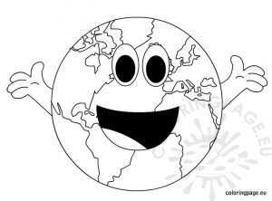 Happy Earth Day coloring page | Coloring Page