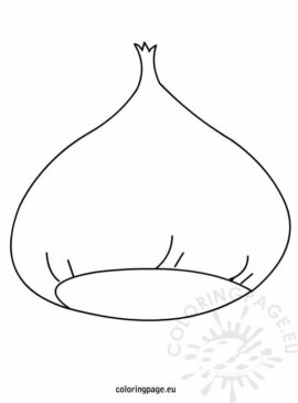 Chestnut coloring | Coloring Page
