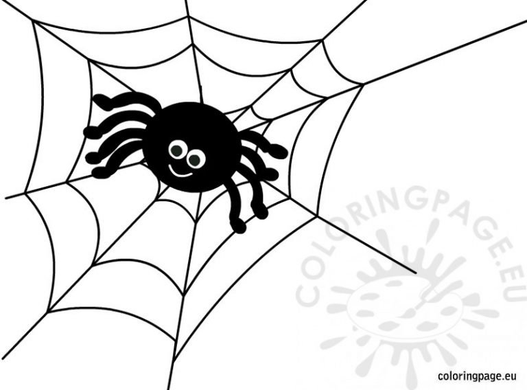 Halloween spider | Coloring Page