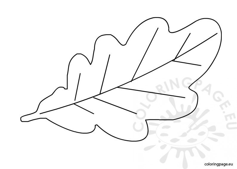 Tree Leaves Template Printable Clip Art Library Fall Leaf Pattern 