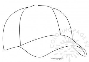 Baseball cap | Coloring Page