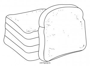 Bread | Coloring Page