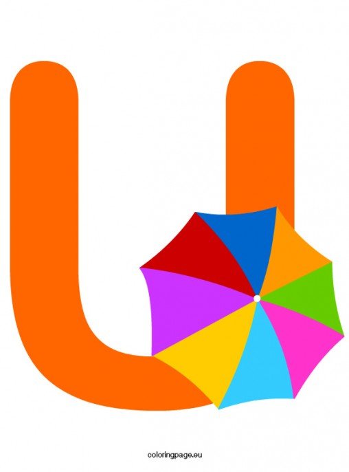 Alphabet - Coloring Page