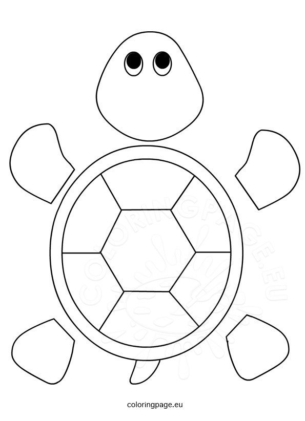 Printable Turtle Body Parts Template Printable Templates