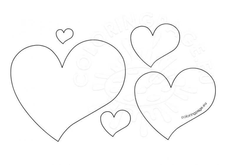 Printable Heart Patterns | Coloring Page