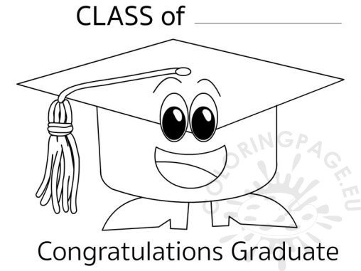 Images Congratulation Graduate Class | Coloring Page