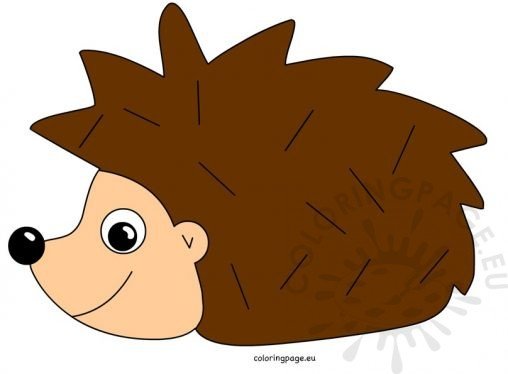 Autumn hedgehog picture | Coloring Page