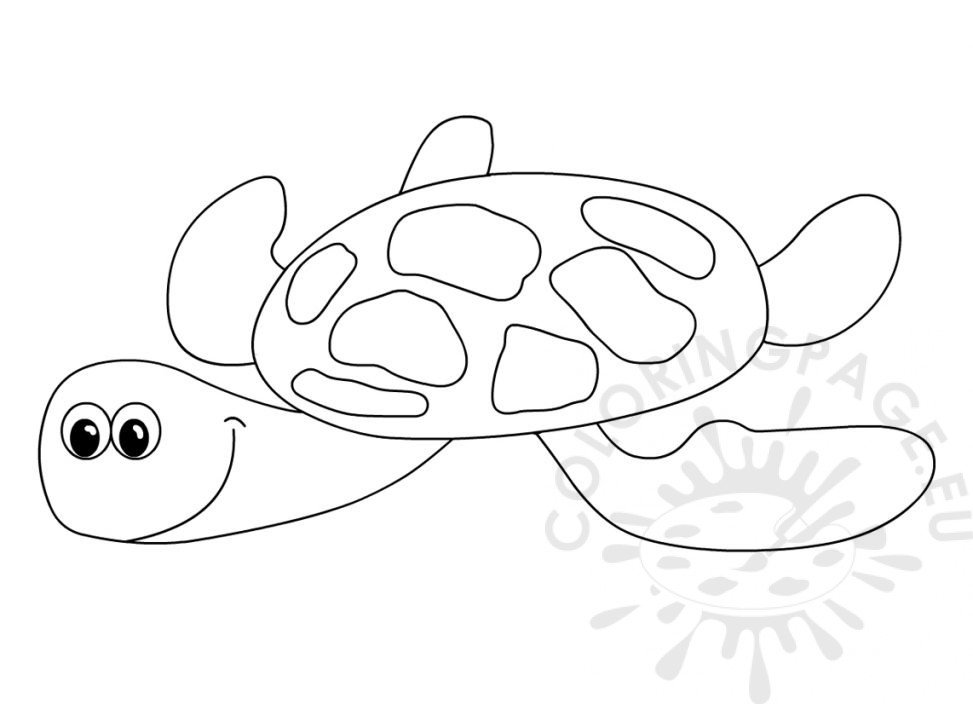 Sea animals coloring page Sea turtle | Coloring Page