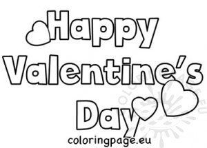 Happy valentines day coloring sheets | Coloring Page