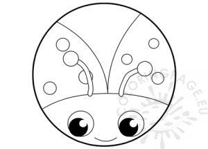 Ladybugs – Coloring Page
