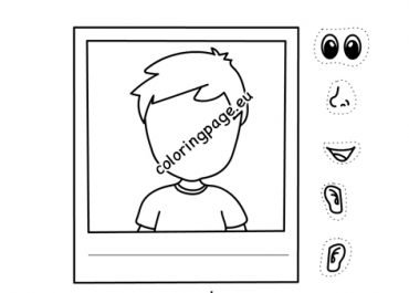 Make a Face Activity Free printable – Coloring Page