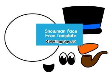 Printable Snowman Patterns Cut Out | Coloring Page