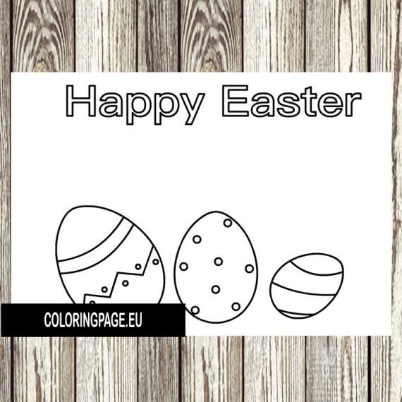 Happy Easter coloring page printable | Coloring Page