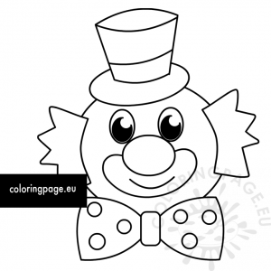 Happy Carnival Clown coloring page | Coloring Page