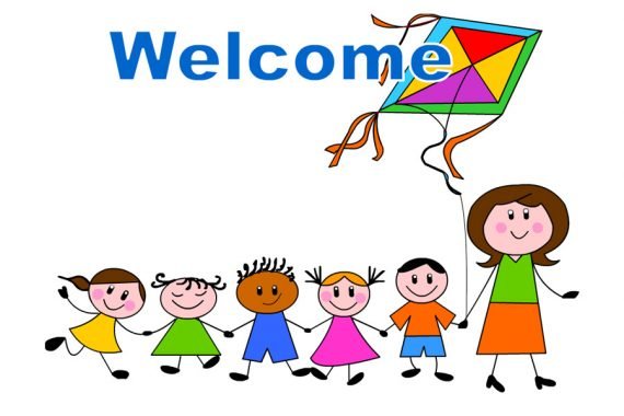 Kids welcome | Coloring Page