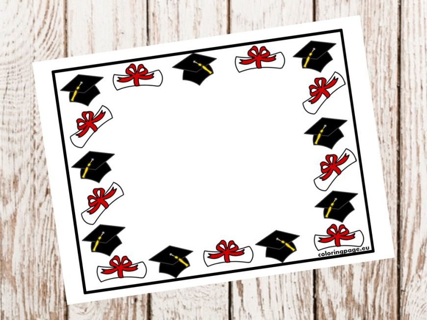 Elementary Graduation Border