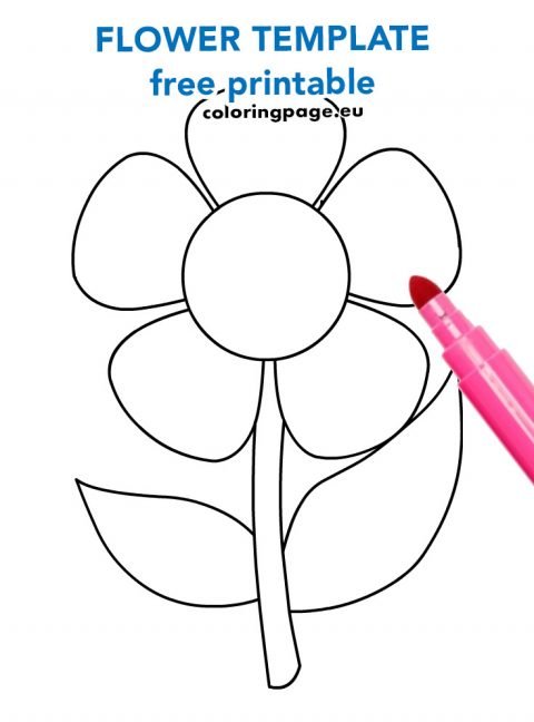 Flowers – Page 2 – Coloring Page