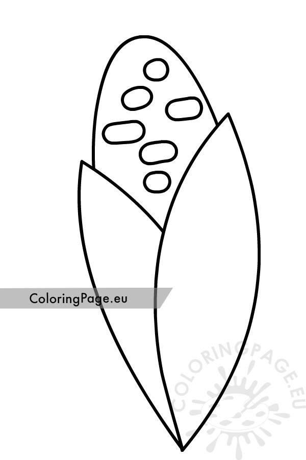 Printable Corn On The Cob Template Prntbl concejomunicipaldechinu gov co