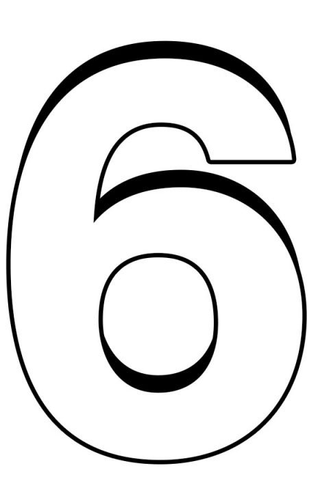 Numbers – Page 2 – Coloring Page