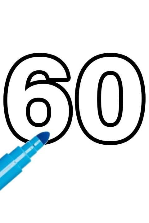 Numbers – Page 2 – Coloring Page