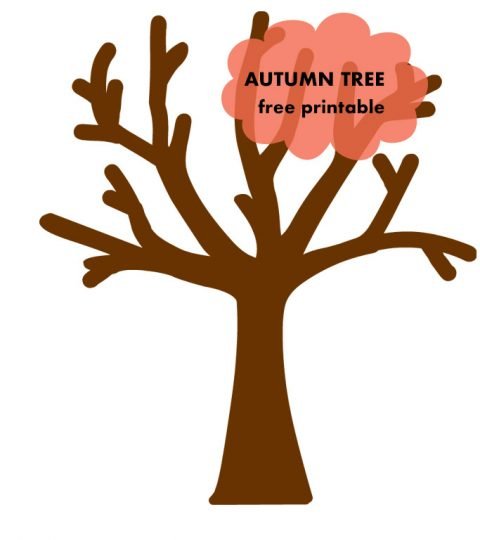 Autumn tree without leaves | Coloring Page