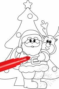 Christmas – Coloring Page