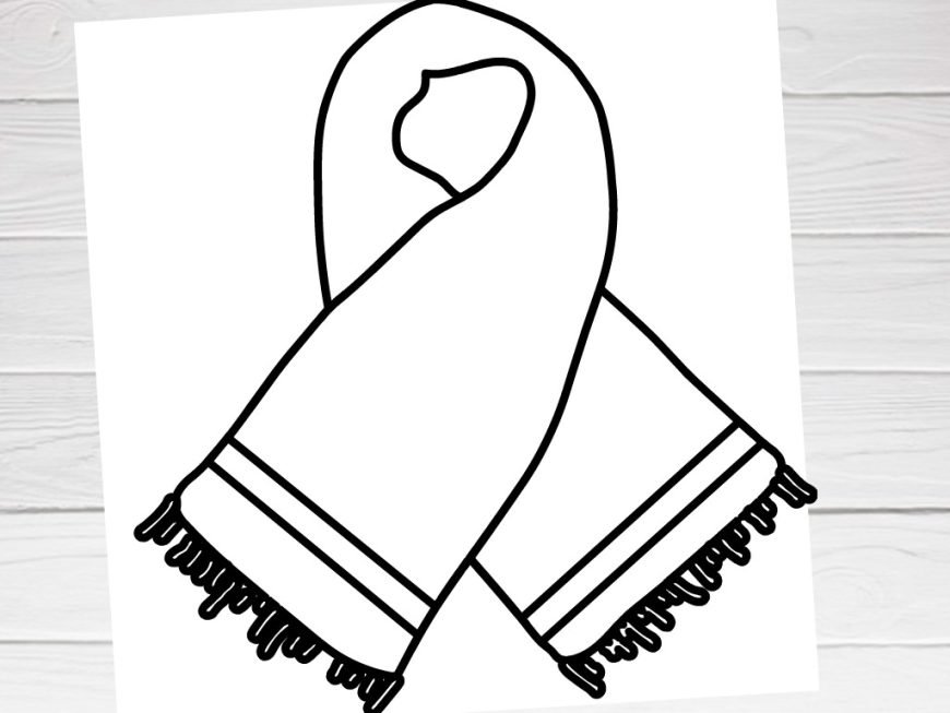 Winter – Coloring Page