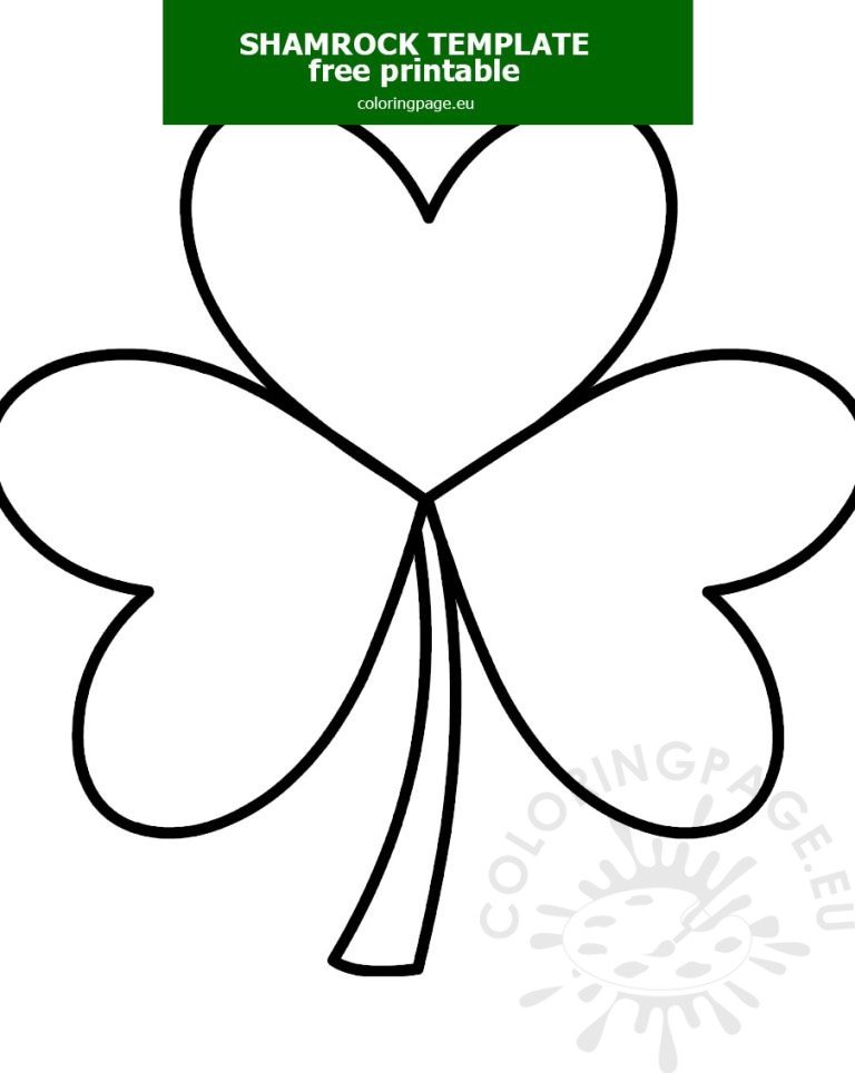 St. Patrick's Day - Coloring Page
