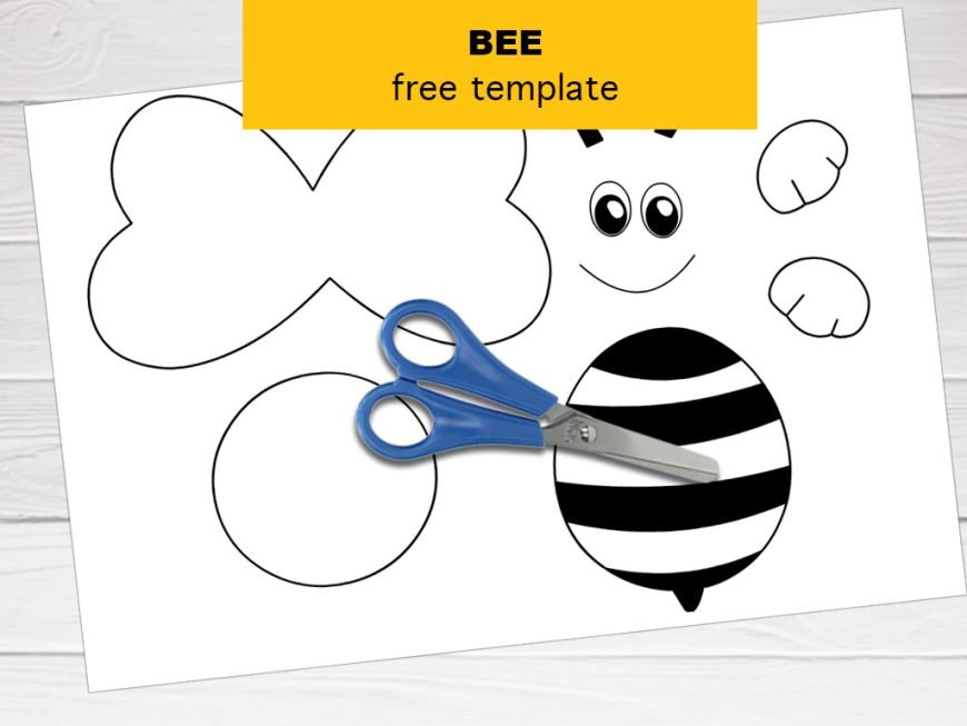 Bees - Coloring Page