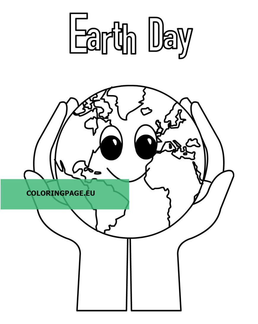 Earth Day April 22 coloring page | Coloring Page