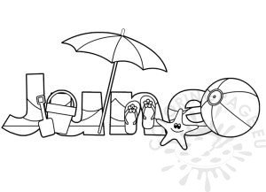 June coloring page | Coloring Page