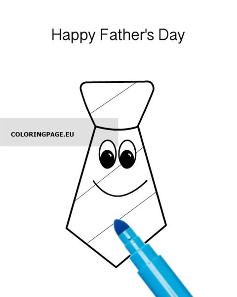 Father's Day coloring page for kids | Coloring Page