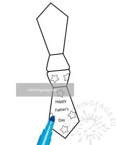 Father's Day - Coloring Page