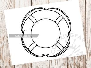 Summer - Coloring Page