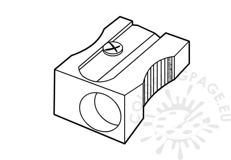 Pencil sharpener | Coloring Page