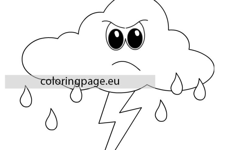 Stormy weather | Coloring Page