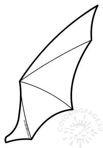 Bat Wing Pattern | Coloring Page