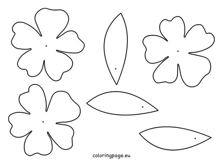 Hawaiian Necklace Template Printable | Coloring Page