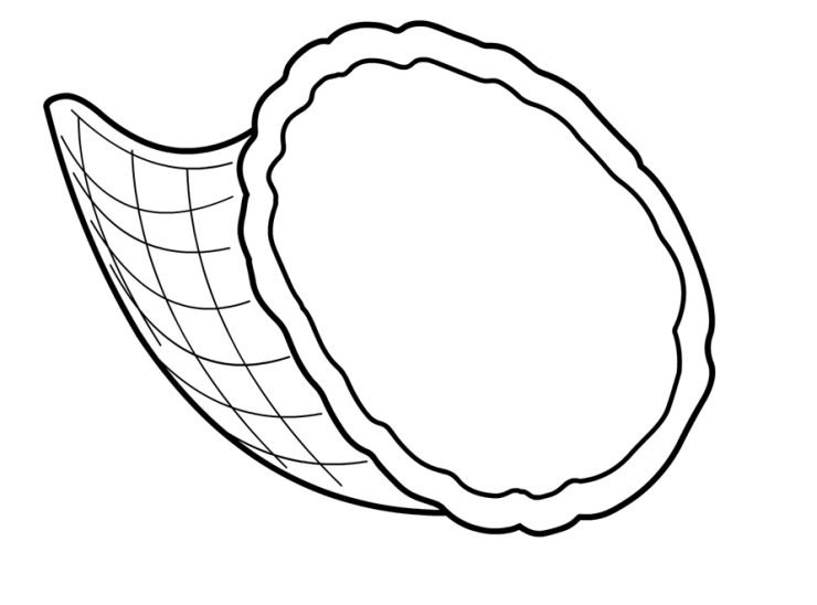 Cornucopia Thanksgiving template | Coloring Page