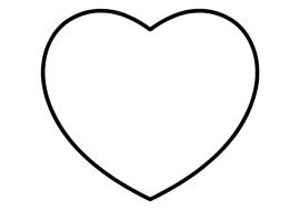 Rounded heart | Coloring Page