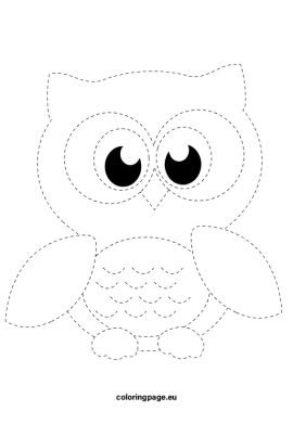 Owl Worksheet | Coloring Page