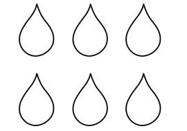 Raindrop pattern | Coloring Page