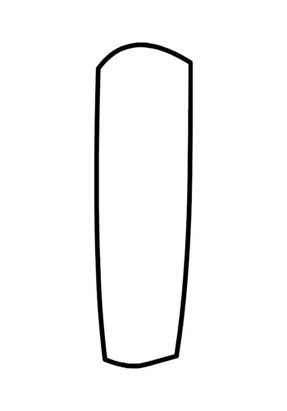 Bubble Letter I | Coloring Page