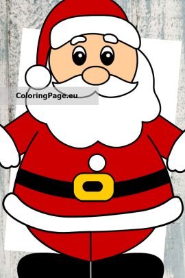 Santa Claus free picture | Coloring Page