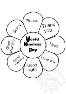 World Kindness Day | Coloring Page