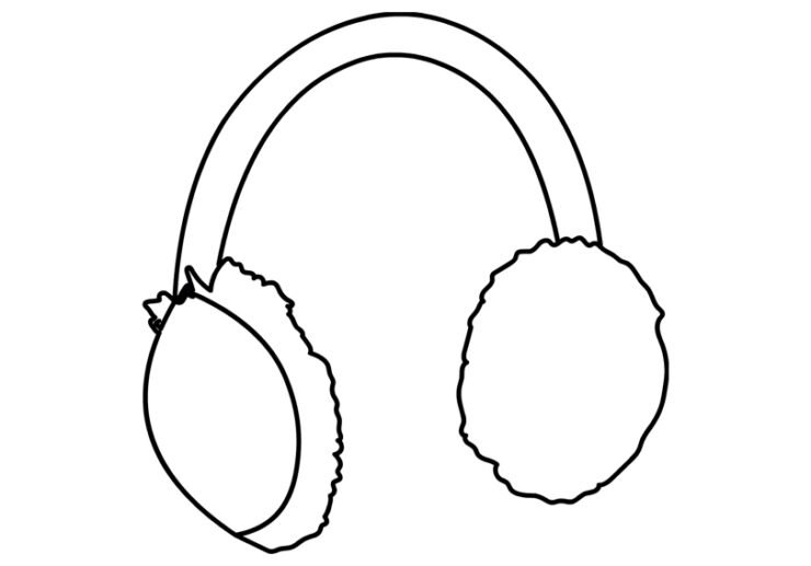 Earmuffs | Coloring Page