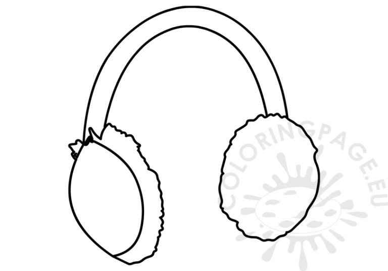 Earmuffs | Coloring Page