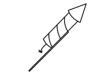 Firecracker | Coloring Page