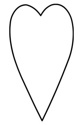 Primitive Heart | Coloring Page