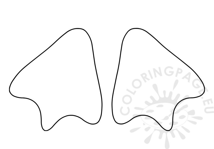 Printable Duck Feet Pattern Pattern Stencils
